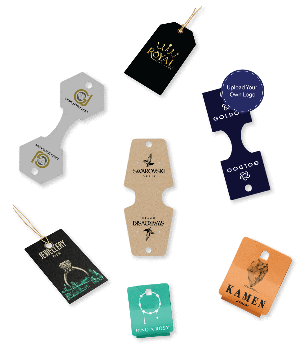 Custom Jewelry Tags - Universal Packaging -Get 15% Discount